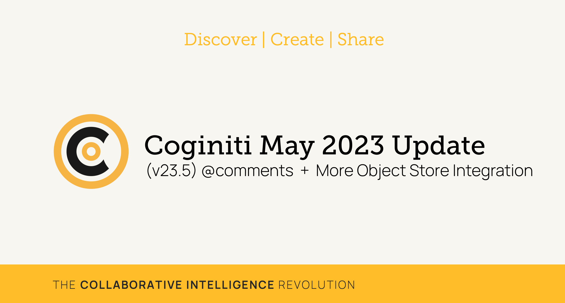 Coginiti 23.5 Release: Experience End-to-End Object Store Data ...