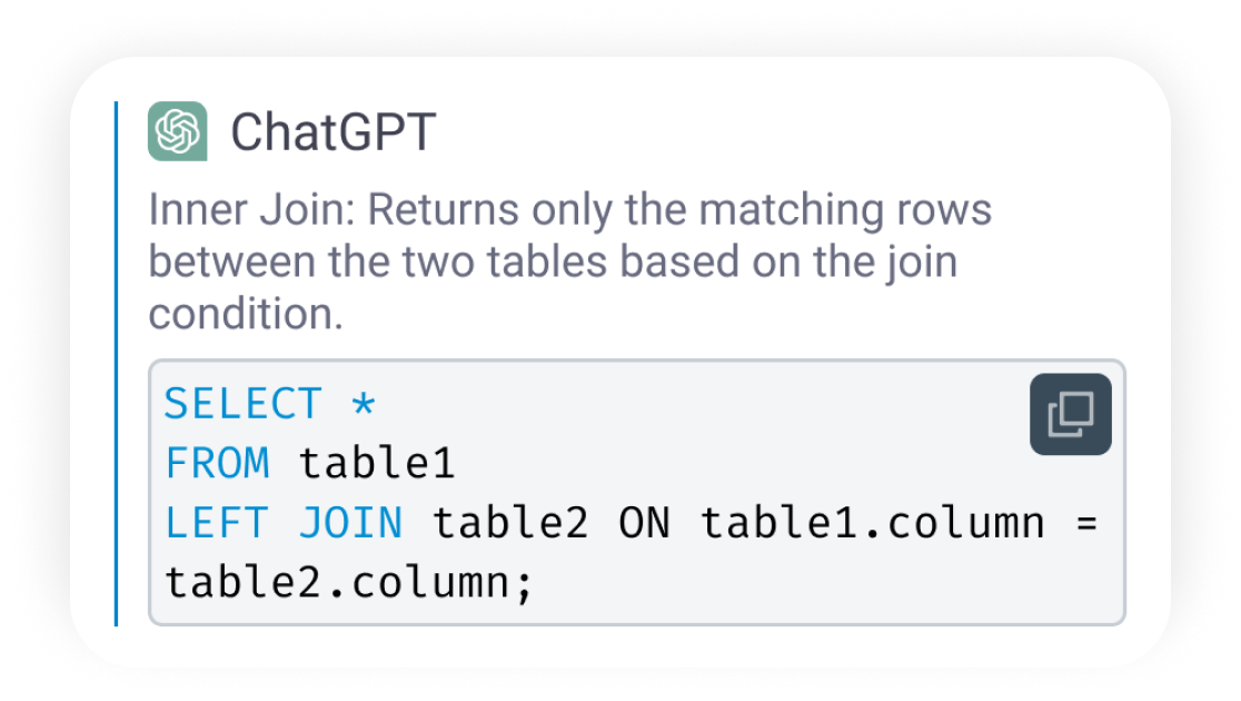 Your Sql Developer Cheat Sheet To Use Coginitis Ai Capabilities Coginiti
