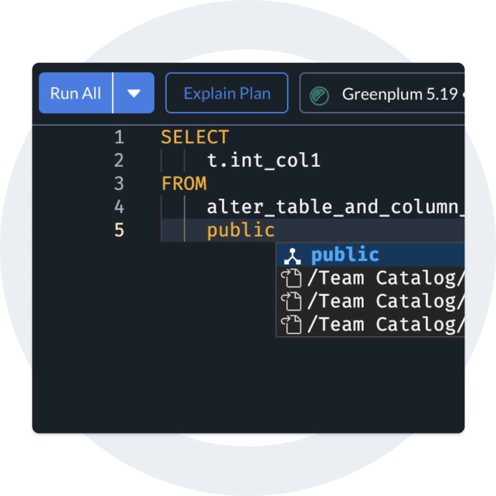Powerful, Collaborative SQL Query Editor & Analytics